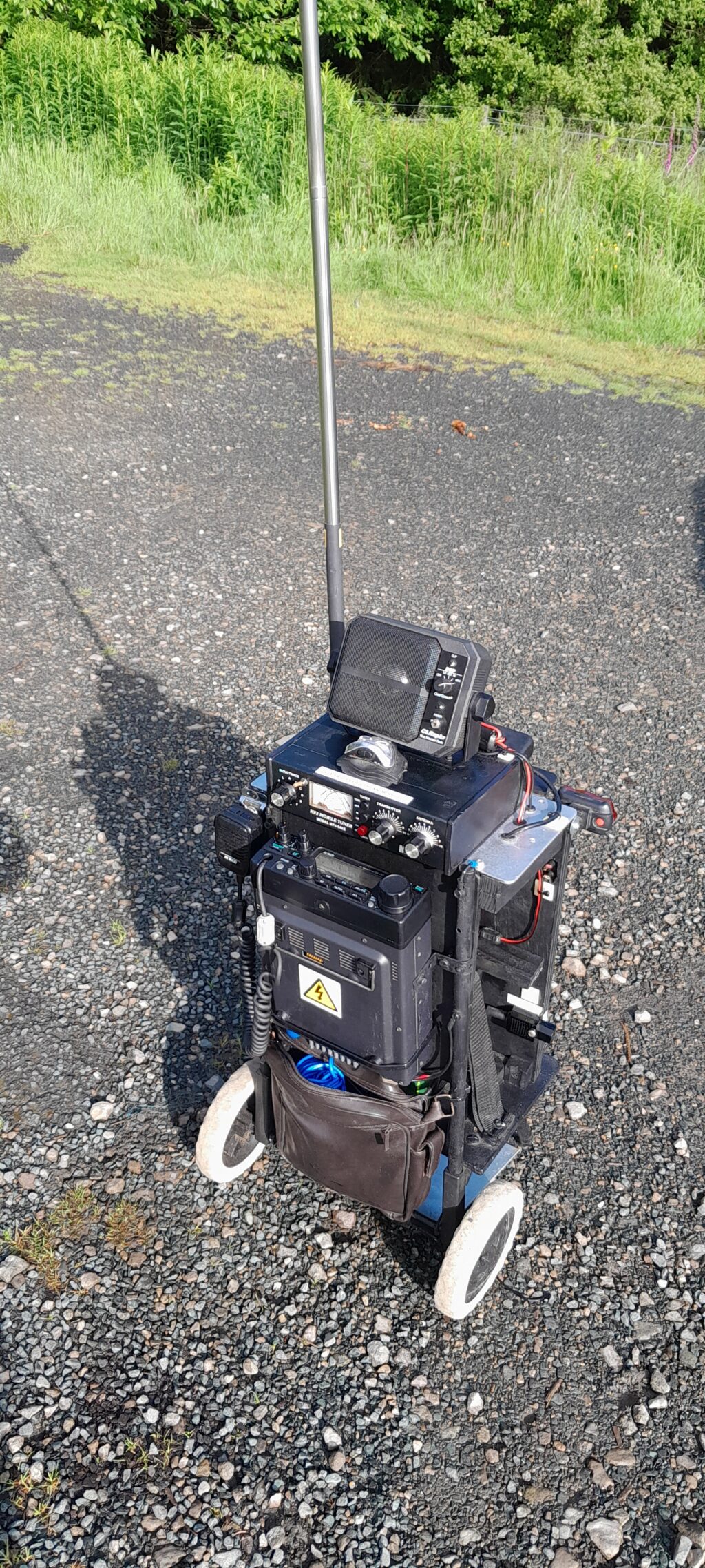 Pedestrian Mobile Trolley – G4AKC – HF Pedestrian and Bicycle Mobile